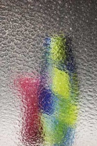 Cabinet and Pattern Glass Panels