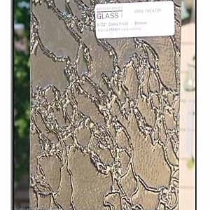 Cabinet and Pattern Glass Panels