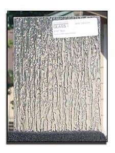 Cabinet and Pattern Glass Panels