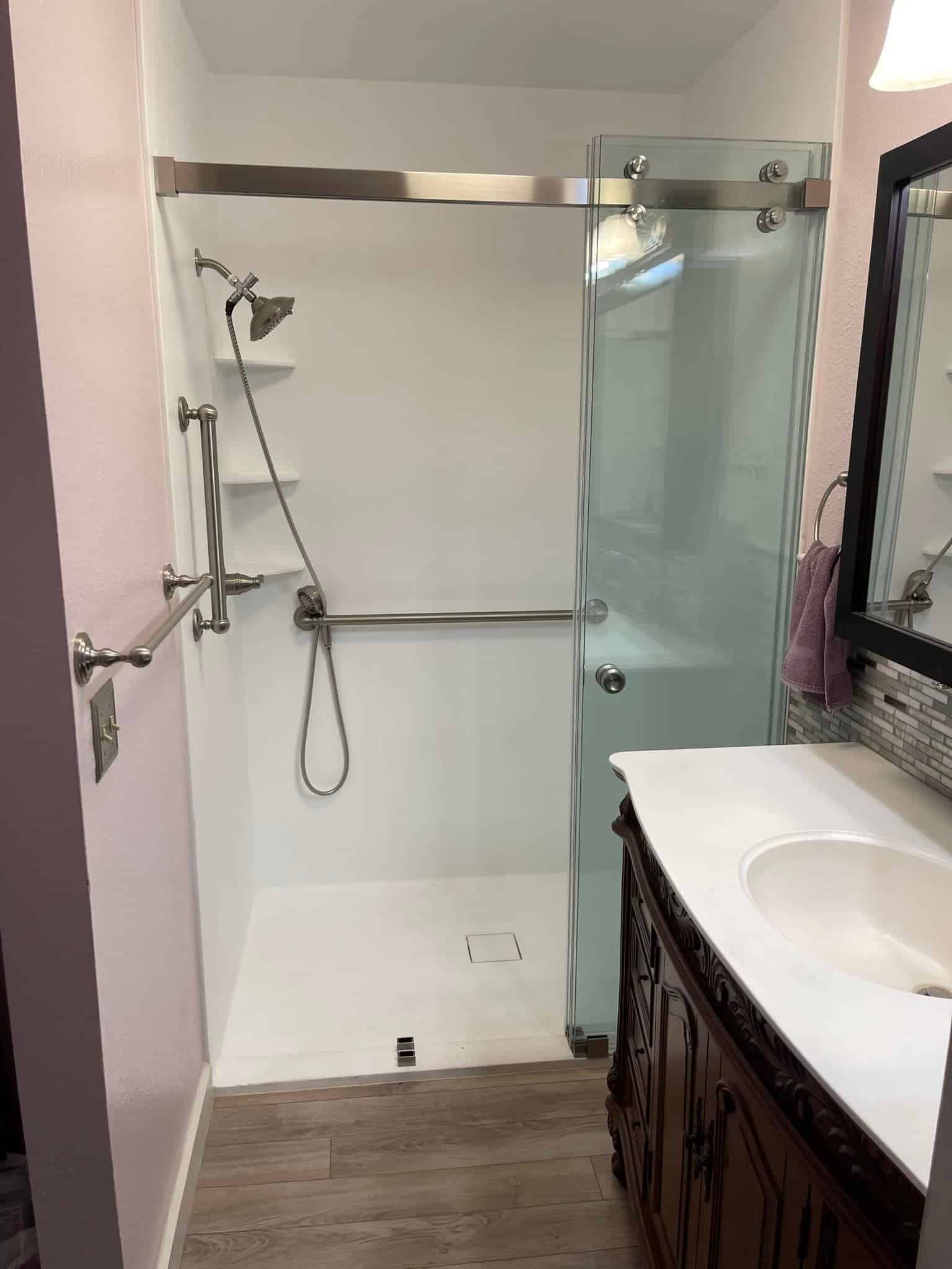 Shower Enclosures Examples and Pictures- Dick's Rancho Glass