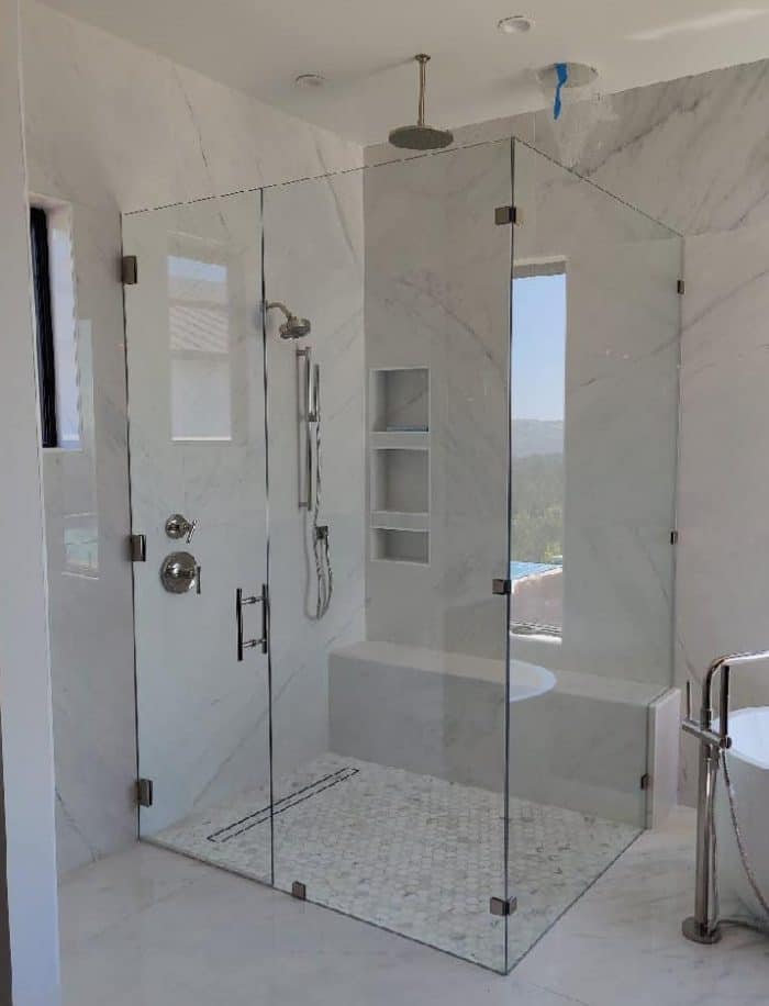 Shower Glass Options & Glass Treatments | Dick's Rancho Glass